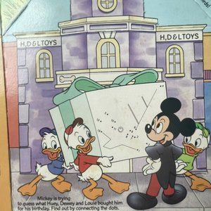 Disney | Toys | Vtg 988 Mcdonalds Happy Meal Box Disney Mickeys ...